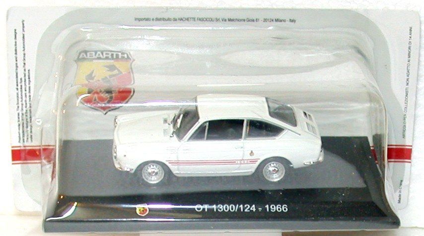 1966 Fiat Abarth OT 1300/124 Coupé, 1:43 (Neu und originalverpackt) in Ortschwaben für CHF 10 ...