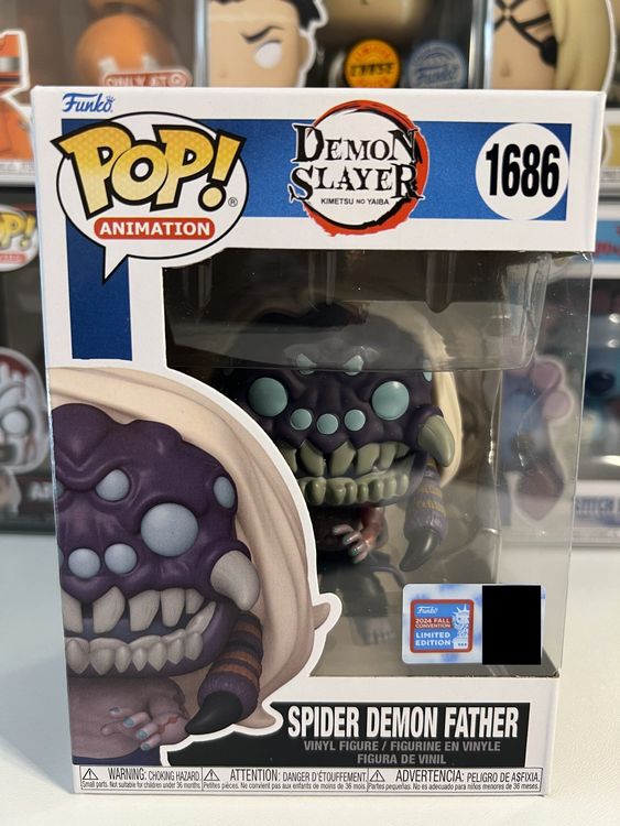 Funko POP! Animation Demon Slayer Spider Demon Father Limit (Neu und ...