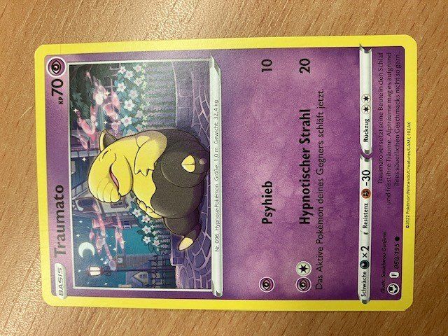 Pokemon Traumato 060/195 | Kaufen auf Ricardo