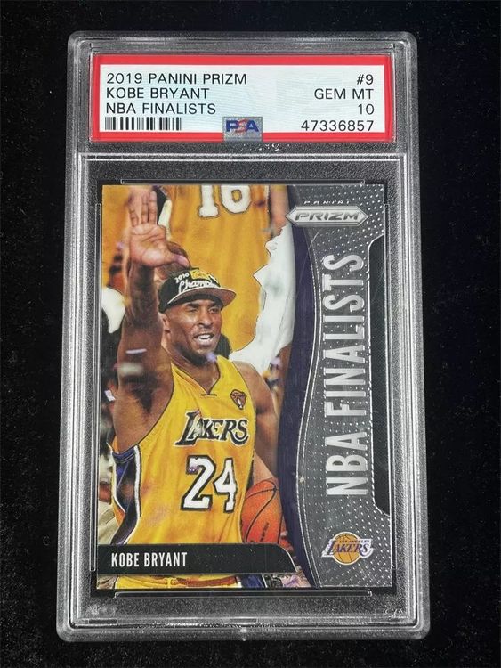 NBA Kobe Bryant 2019 Prizm NBA Finalists Psa 10 Card (Neu (gemäss ...