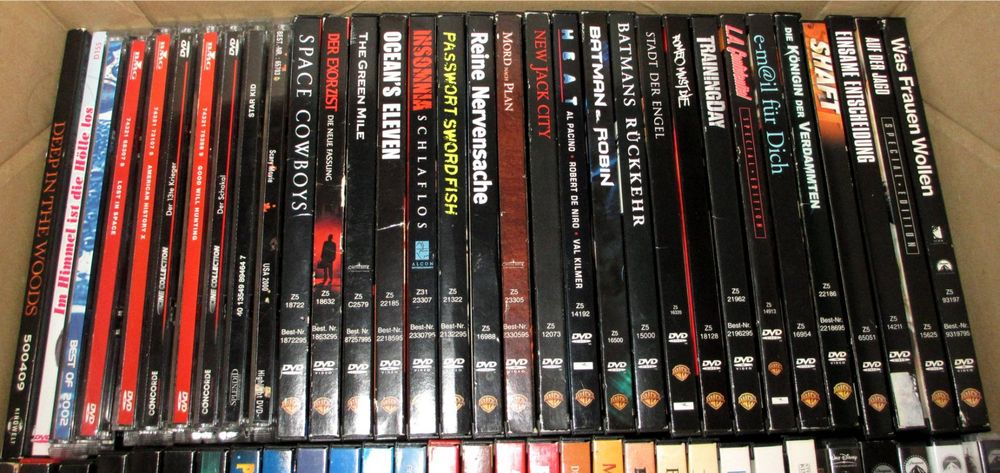 121 DVD Sammlung mit mehrfach Boxen schönes Film Vergnügen | Kaufen auf ...