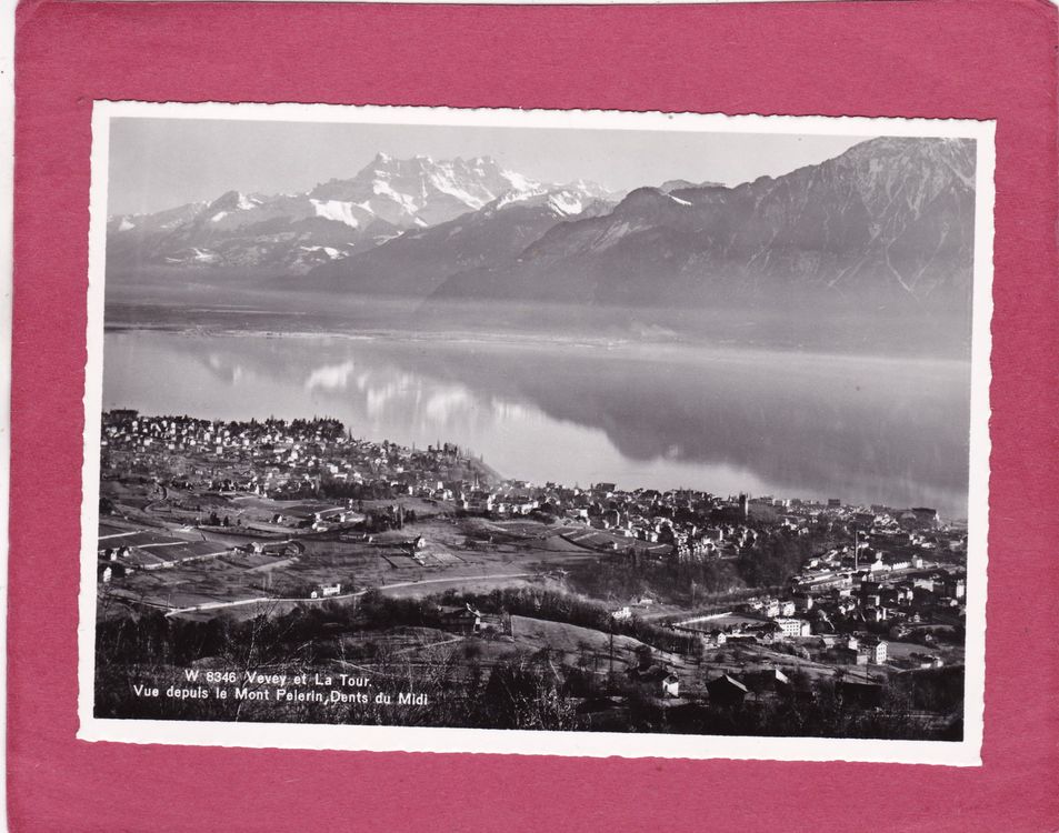 Vevey et la Tour Vue depuis le Mont Pelerin (Gebraucht) in Herisau für CHF 2 – mit Lieferung auf ...