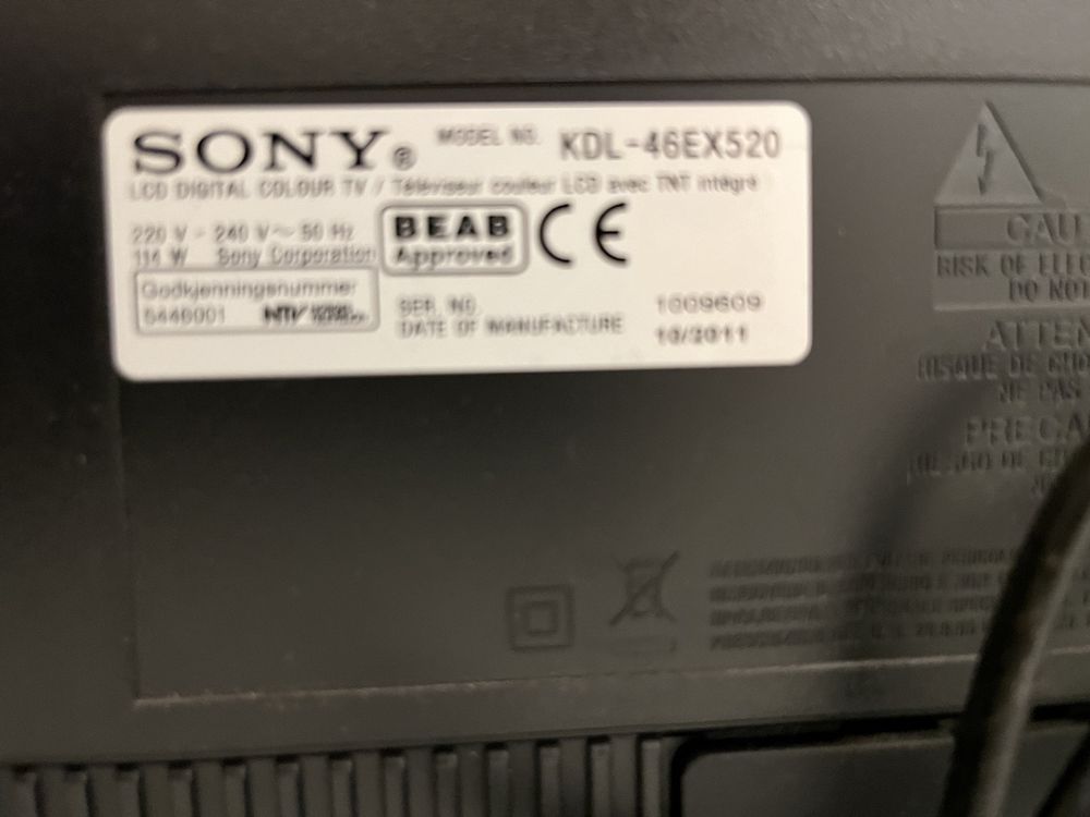 Sony KDL-46EX520 | Kaufen auf Ricardo