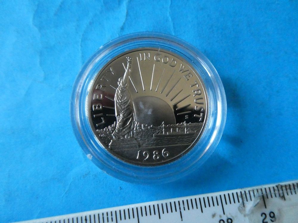 USA 1986, Halfdollar - Sondermünze PP (Neu (gemäss Beschreibung)) in Hinterforst für CHF 7 – mit ...