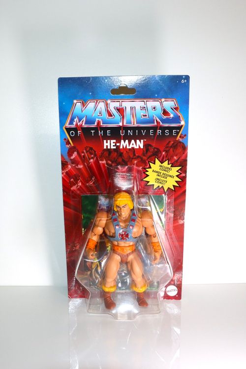 Masters of the Universe Origins - He-Man Vintage Head (Neu und ...