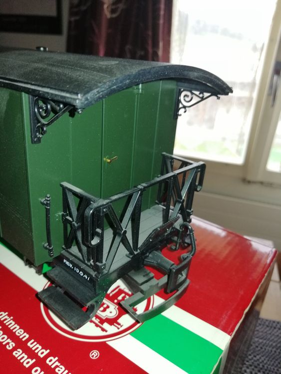 LGB - BRÜNIG GEPÄCKWAGEN - NEUWERTIG OVP - SPUR G (Neu (gemäss ...