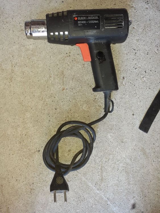 Heissluftpistole 1200W Black&Decker | Kaufen auf Ricardo