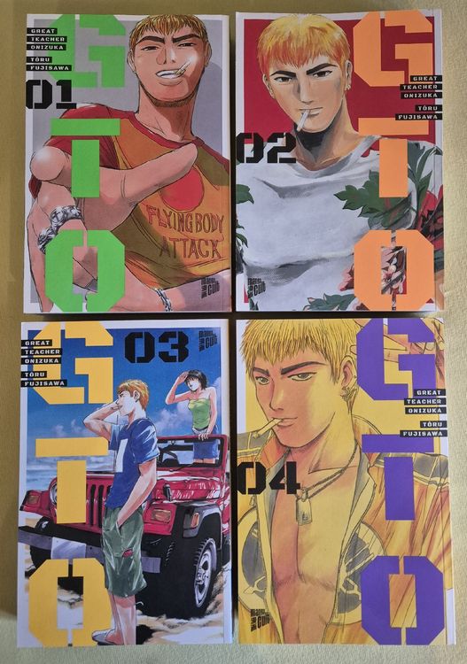 GTO Great Teacher Onizuka Band 1 - 4 Manga Deutsch | Kaufen auf Ricardo