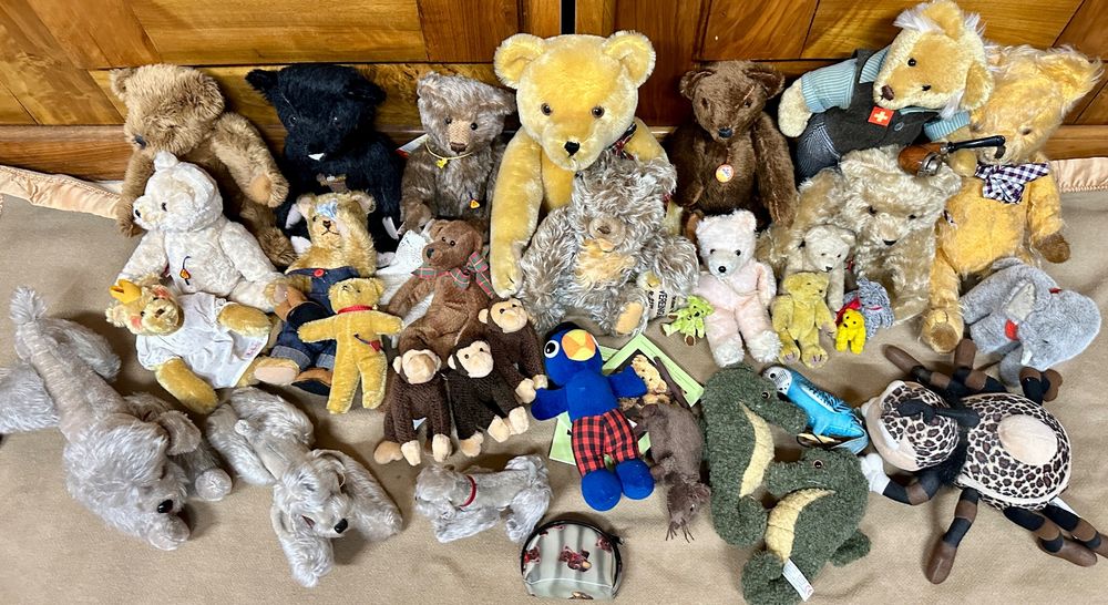 Grosse Sammlung Plüschtiere Teddybären Clemens & Co. Vintage (Gebraucht ...