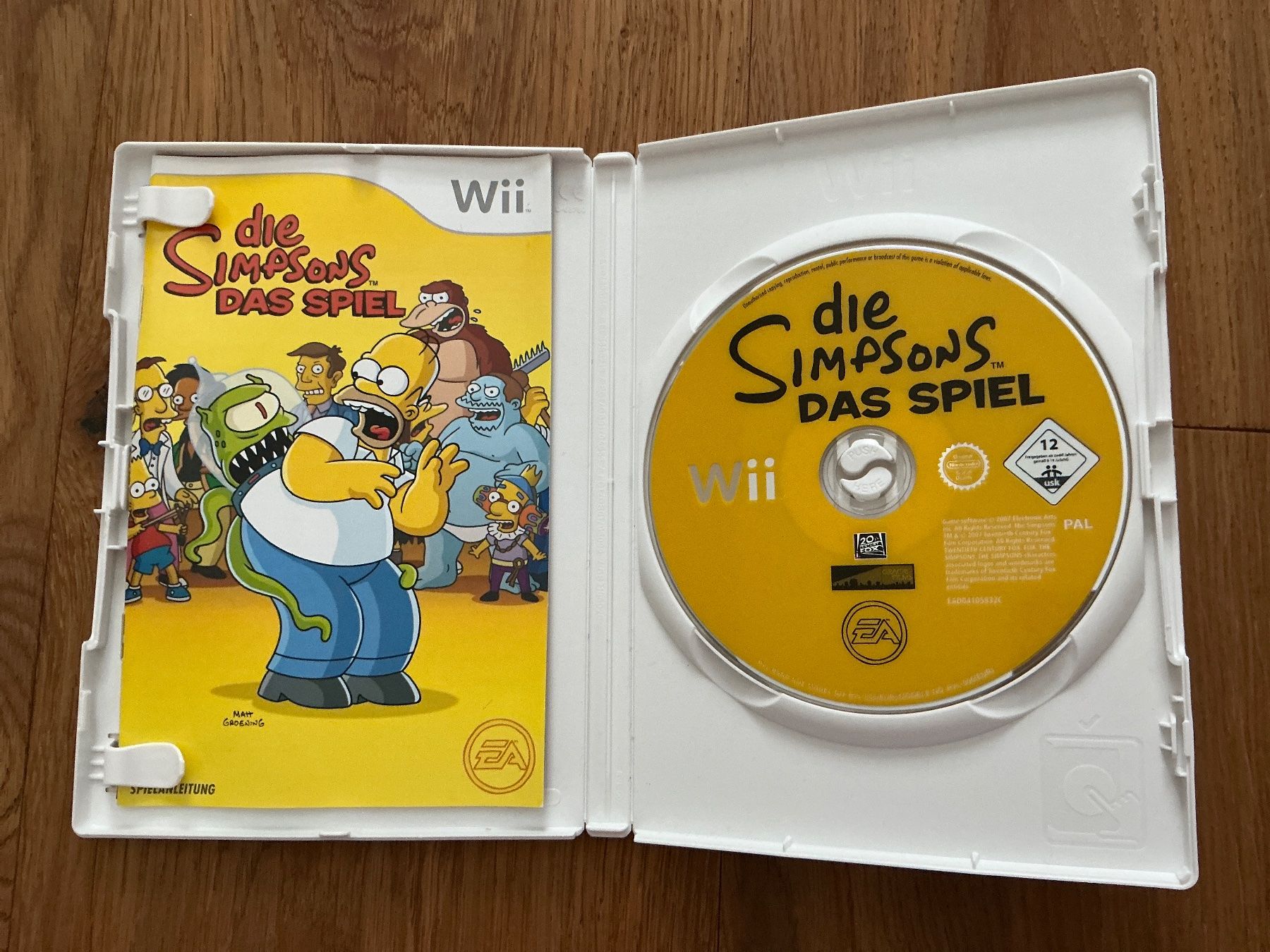 Die Simpsons - Das Spiel für Nintendo Wii 🎮 (Neu (gemäss Beschreibung ...