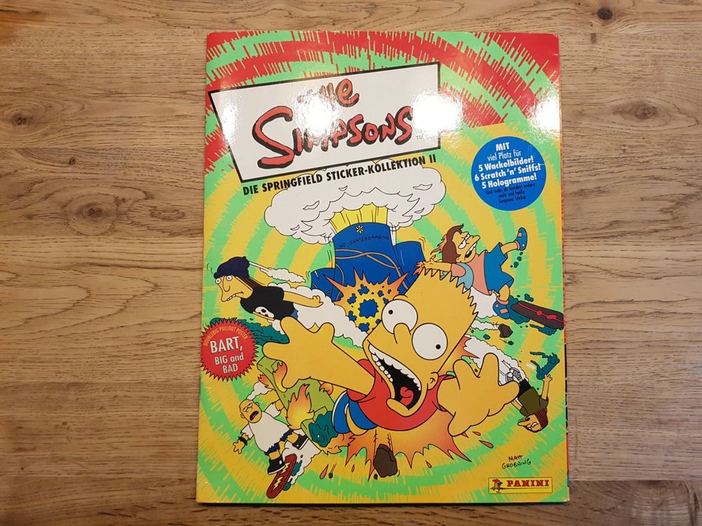 Panini Album THE SIMPSONS (Gebraucht) in Nürensdorf für CHF 11.13 – mit ...