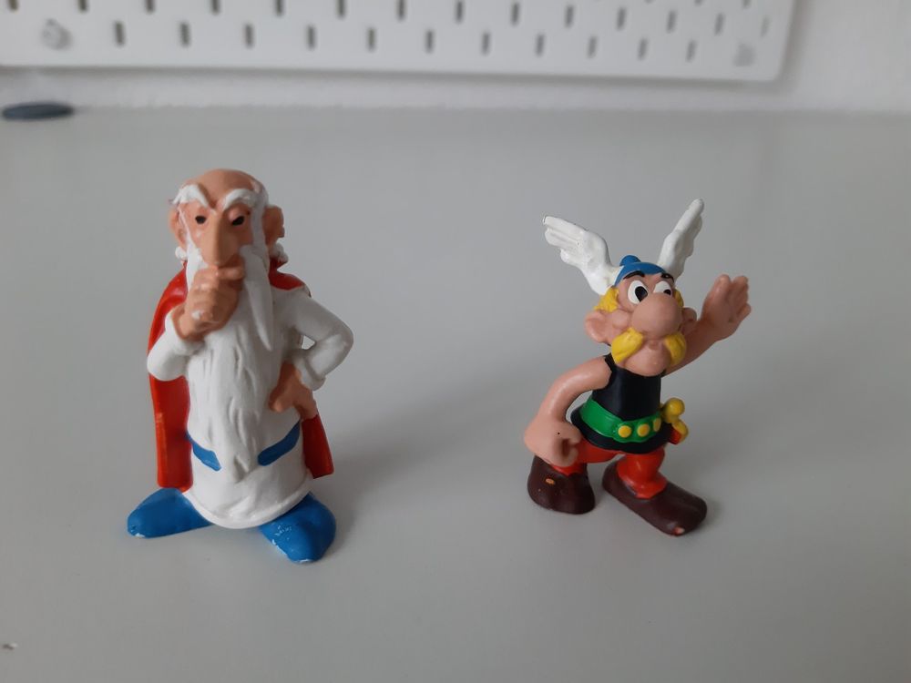 Asterix und Miraculix Figuren von Dargaud/Bully 70'er Jahre (Gebraucht ...