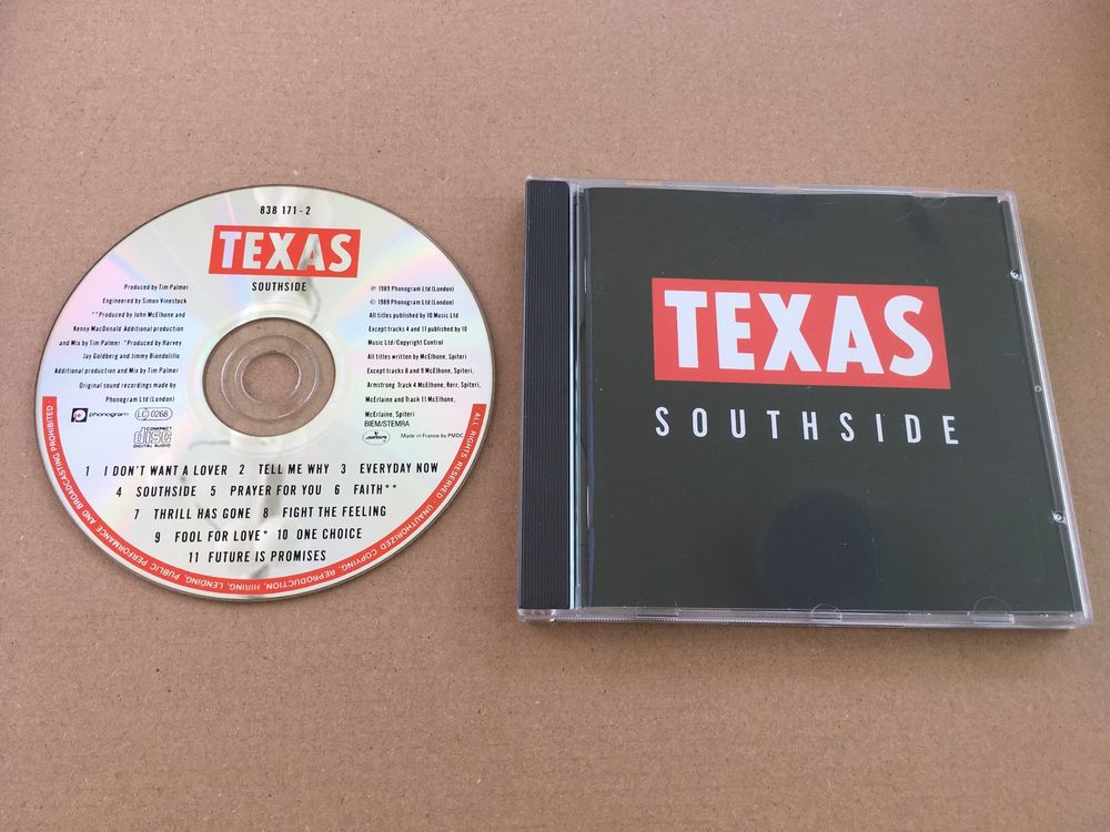 Texas - Southside -CD- (Gebraucht) in St.Gallen für CHF 2.9 – mit ...