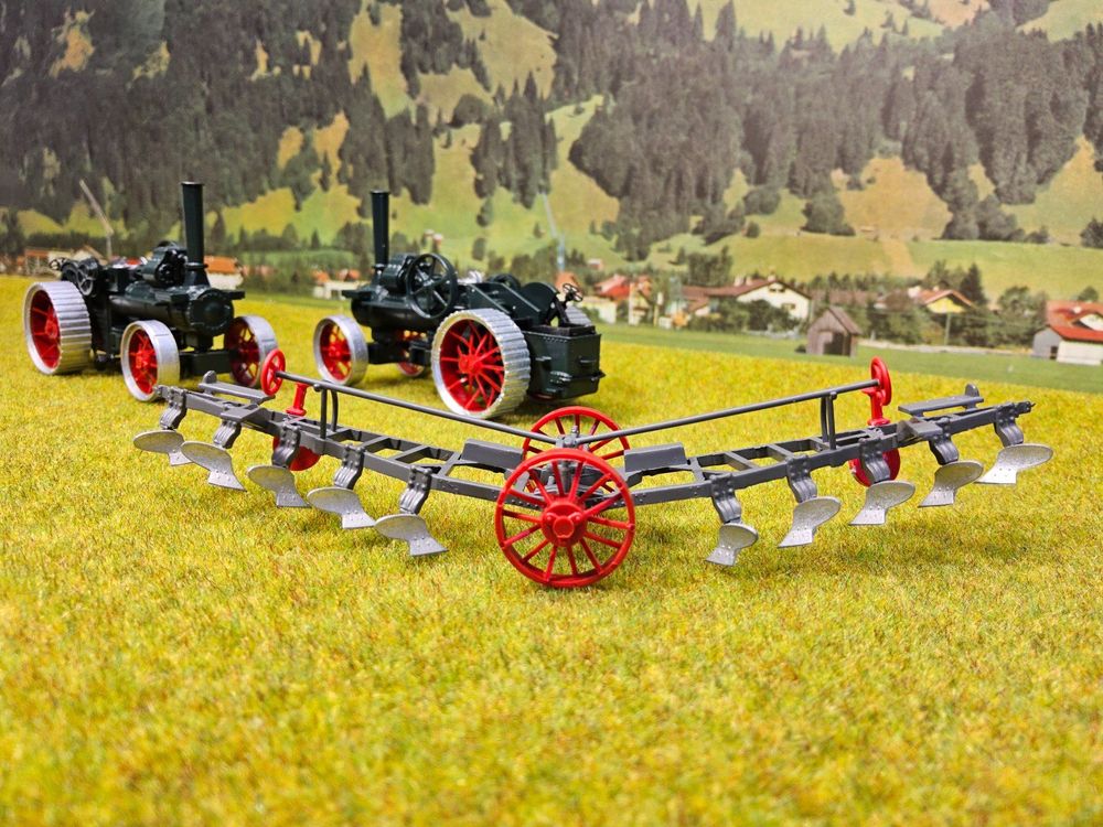Märklin 18970 __ Lokomobile Set Kipp Pflug _ 1:87 _ OVP _ H0 (Gebraucht ...