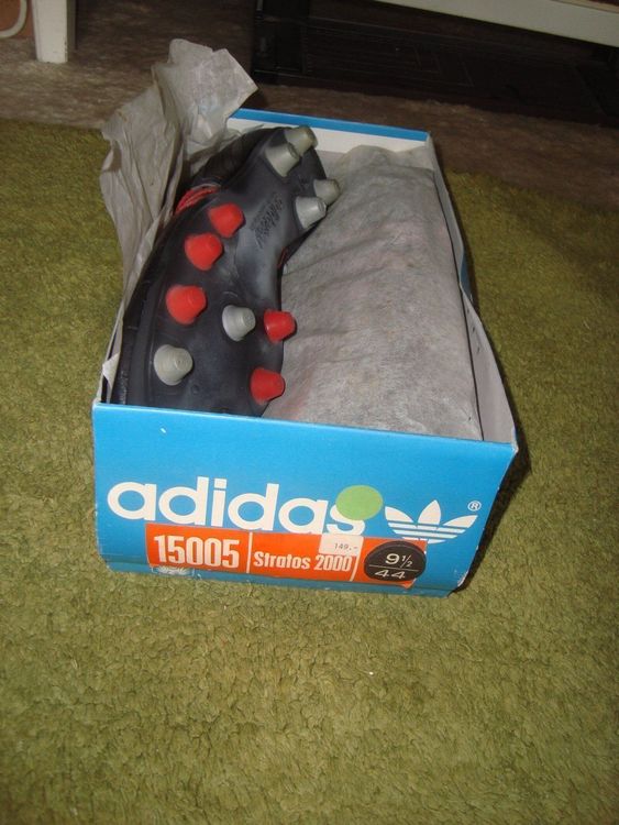 vintage 80iger years adidas Fussball Stratos 2000 9,5Austria (Neu und ...