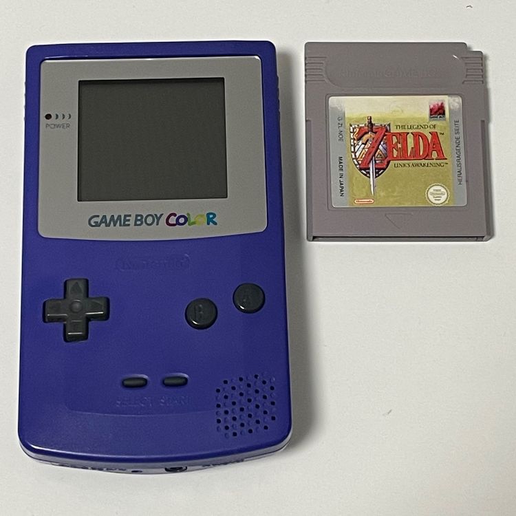 Gameboy Color Violett + Zelda Links Awakening DE (Gebraucht) in Mollis ...