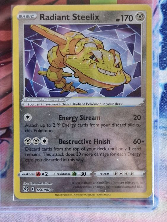 Pokémon - Radiant Steelix #124 | Kaufen auf Ricardo