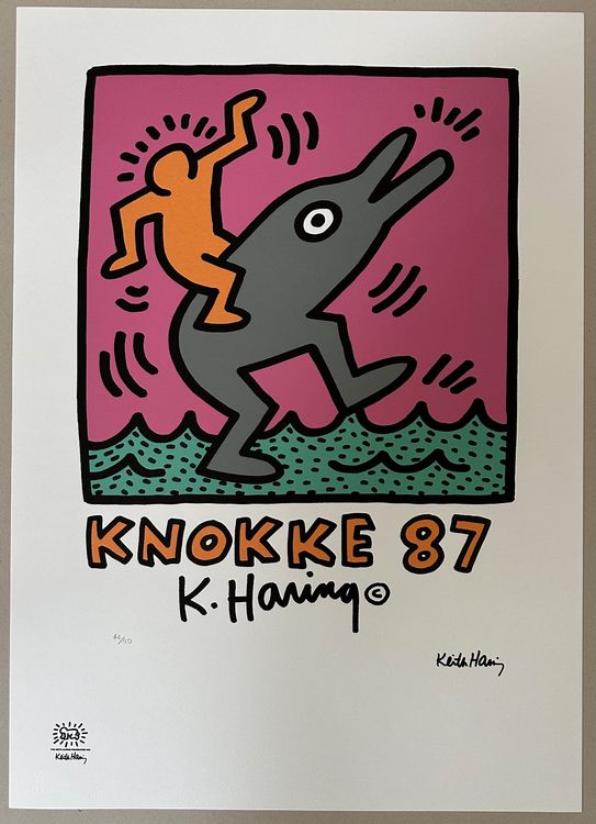 Keith Haring: Knokke, POP Art 42/150 (Neu (gemäss Beschreibung)) in Meilen für CHF 55 – mit ...