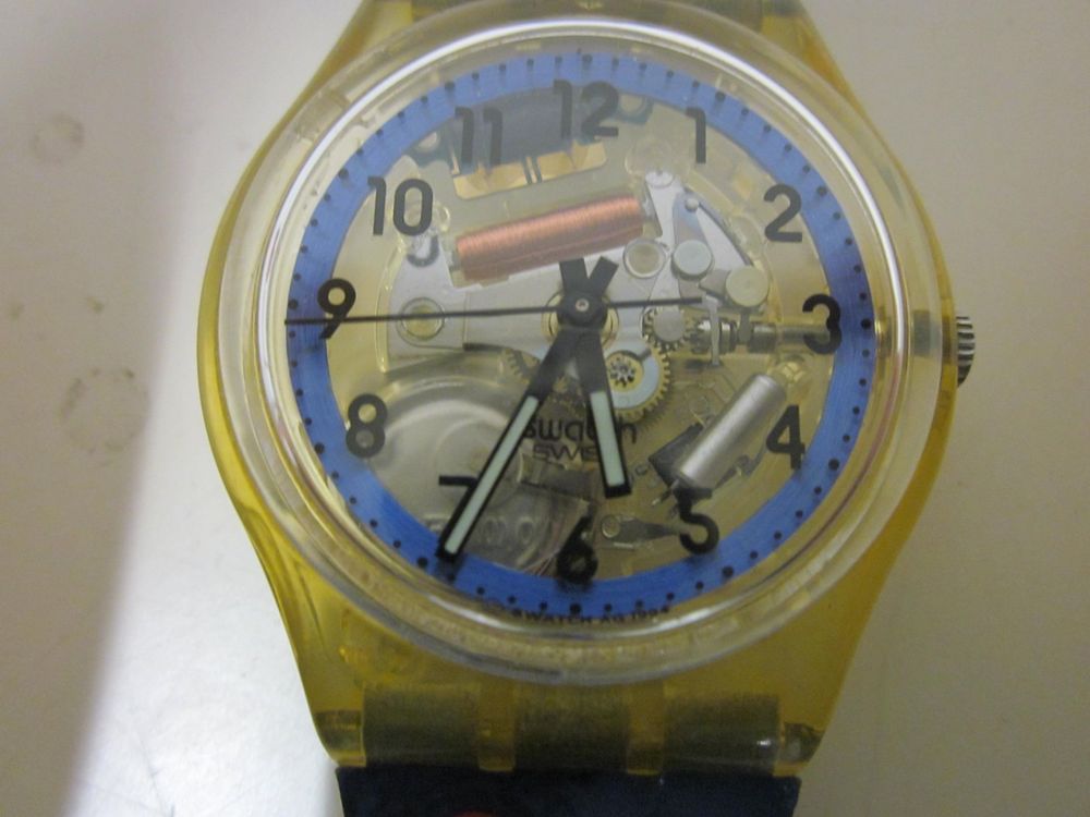SWATCH 1994 S 833 Rare Watch Montre Skelett Squelette (Gebraucht) in ...