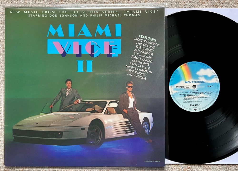 LP Television Miami Vice II Phil Collins The Damned TOP 🛀 (Gebraucht ...
