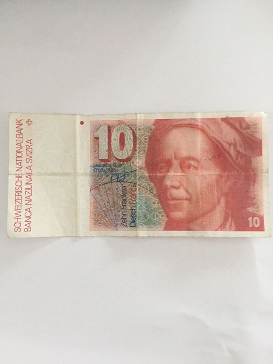 10er Note Schw. Nationalbank | Kaufen auf Ricardo