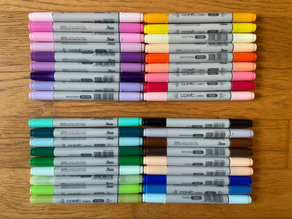 COPIC Ciao Marker 36er Set A | Kaufen auf Ricardo
