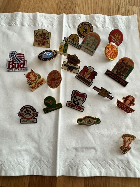 Bier Pin’s Sonnenbräu Bud Löwengarten Falkenbier (Neu (gemäss ...