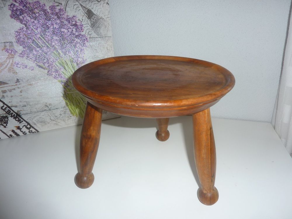 runder Holz Schemel Pflanzenhocker Deko Blumenhocker Gestell (Gebraucht) in Burgdorf für CHF 29 ...