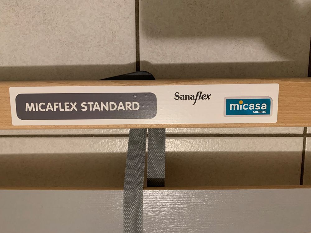 Lattenrost 90x200 cm mit verstellbarer Lehne | Kaufen auf Ricardo