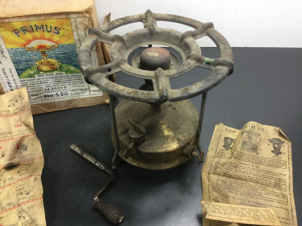 Antiker Primus Benzinkocher No 5 mit Kartonschachtel (Gebraucht) in ...