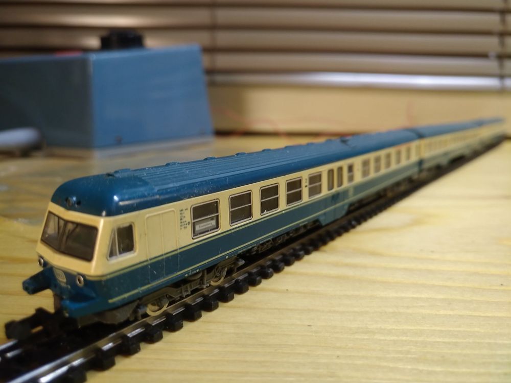 Fleischmann N 7434 (7430), Triebwagen 3-teilig BR 614, KVP (Gebraucht ...