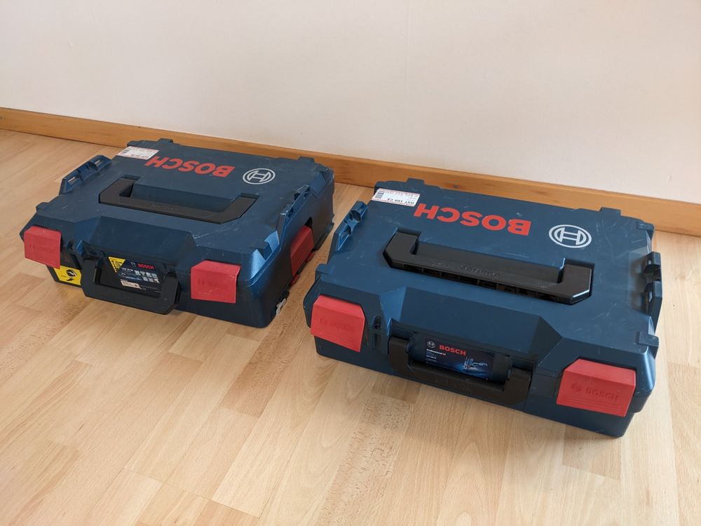 2x BOSCH Sortimo L-BOXX Werkzeugkoffer (Gebraucht) in Winterthur für ...