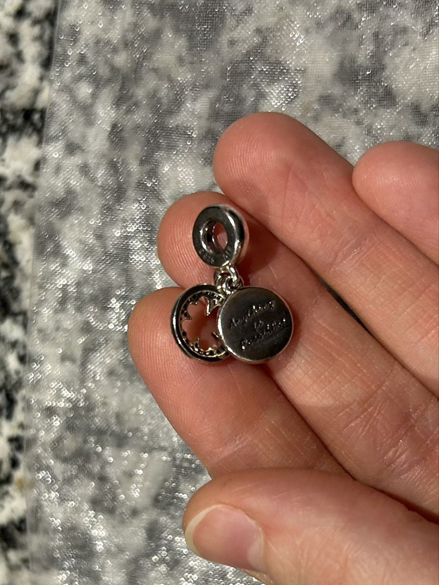 Pandora Charm Kleeblatt 🍀 mit Zirkonia, Top Zustand! (Neu (gemäss ...