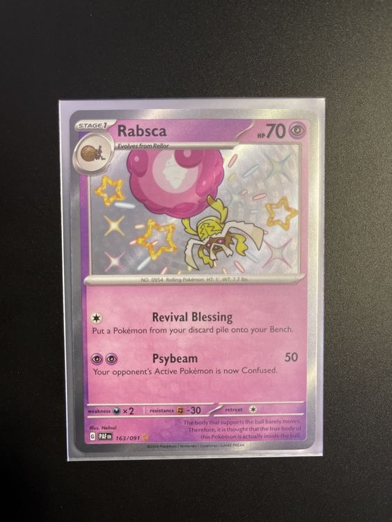 Rabsca baby shiny Paldean Fates EN (Gebraucht) in Buchs ZH für CHF 6 ...