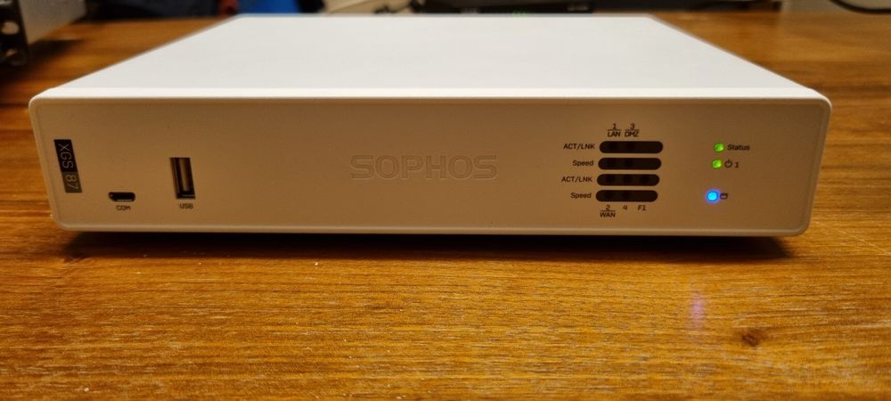 Sophos XGS 87 Firewall - Ideal für Homeoffice und KMU's! (Gebraucht) in ...