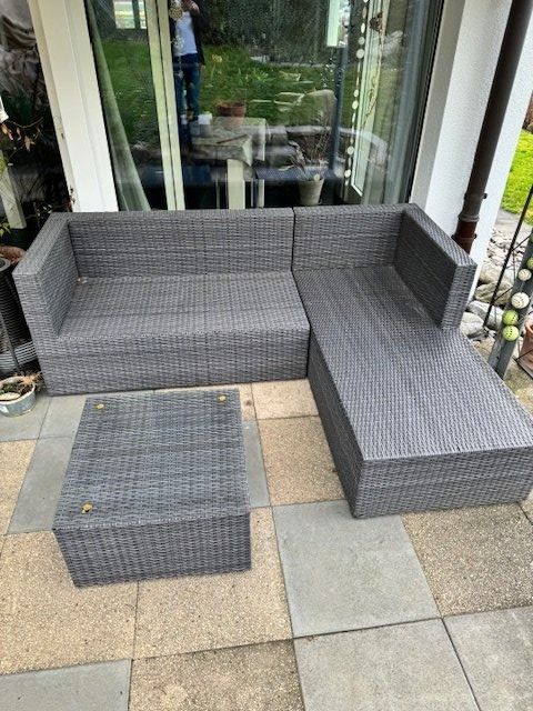 Gartenlounge Rattan (Gebraucht) in Egerkingen für CHF 11 – nur Abholung auf Ricardo kaufen