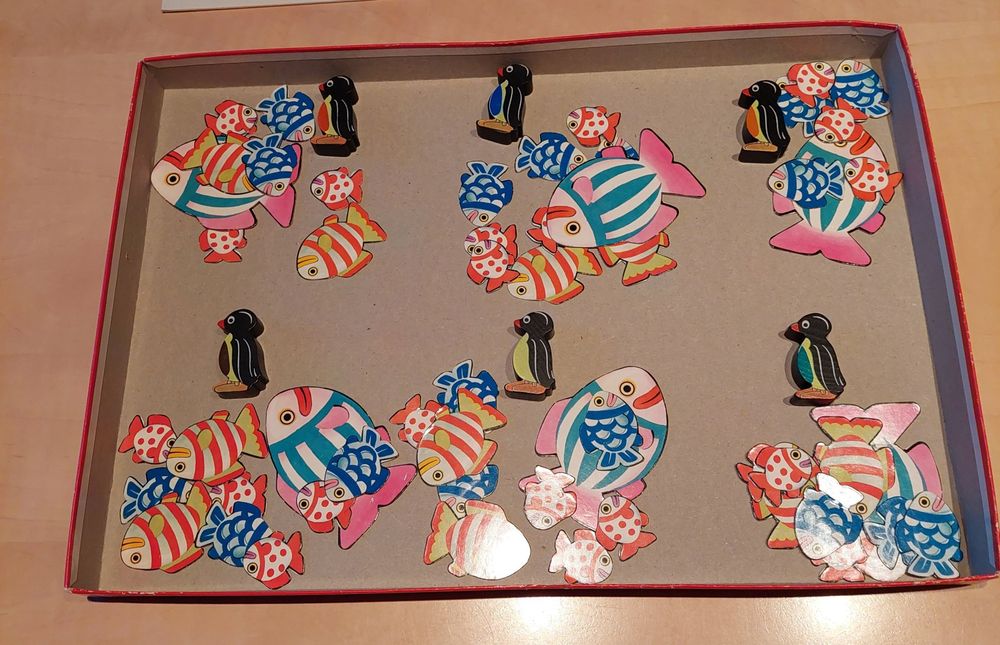 PINGU Südpol - Rennen © 1990 by EDITOY AG (Gebraucht) in Schwarzenbach ...