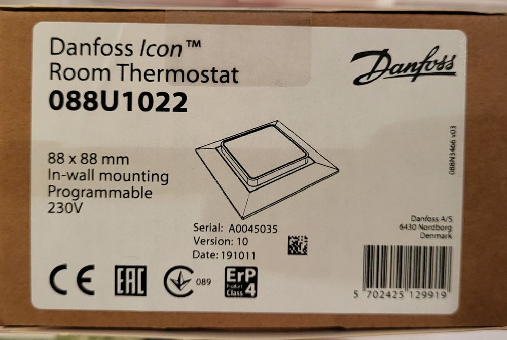 Thermostate Danfoss icon 230V UP CH (7x) | Kaufen auf Ricardo