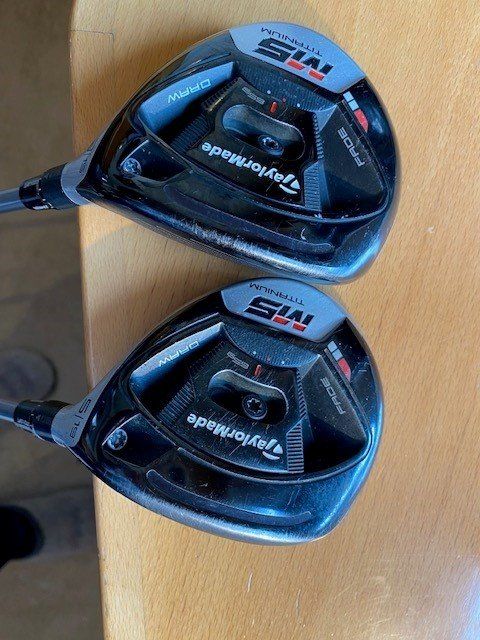 TaylorMade M5 Fairwaywood Set 5 und 3 Titanium Bomber! (Gebraucht) in Wettswil für CHF 190 – mit ...