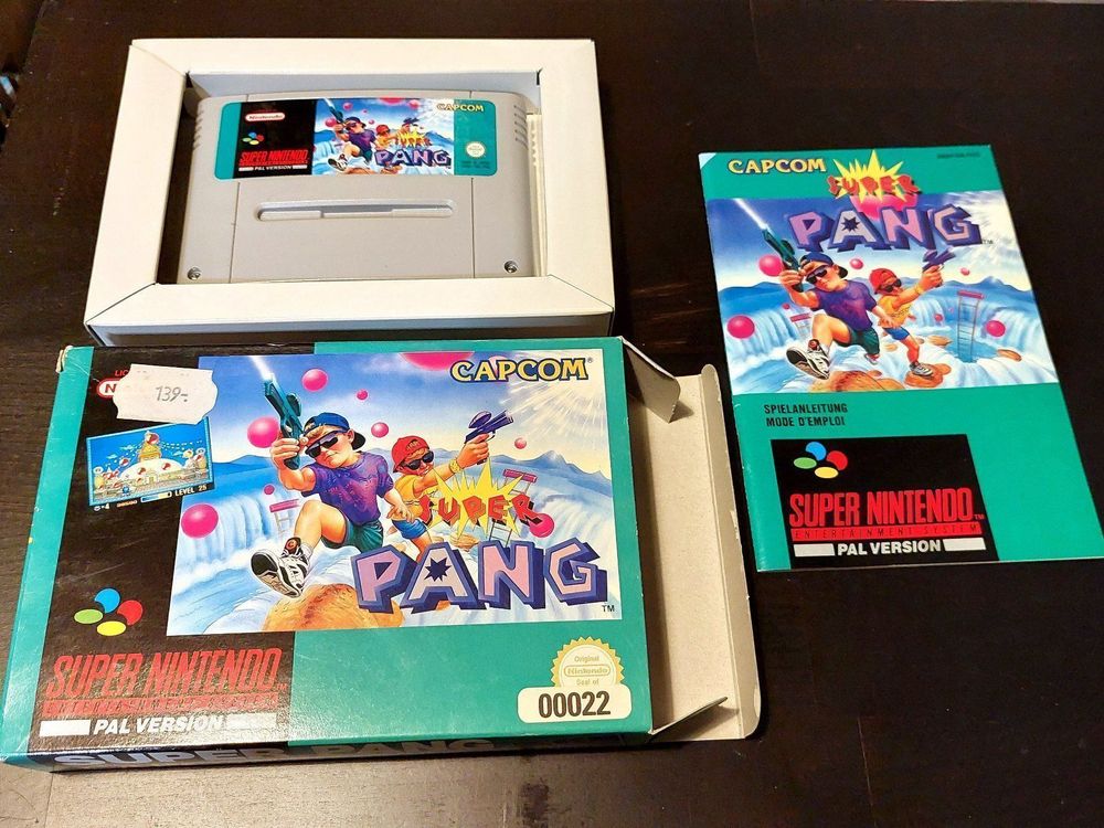 SUPER PANG (PAL) - SUPER NINTENDO (Gebraucht) in Spiegel b. Bern für ...