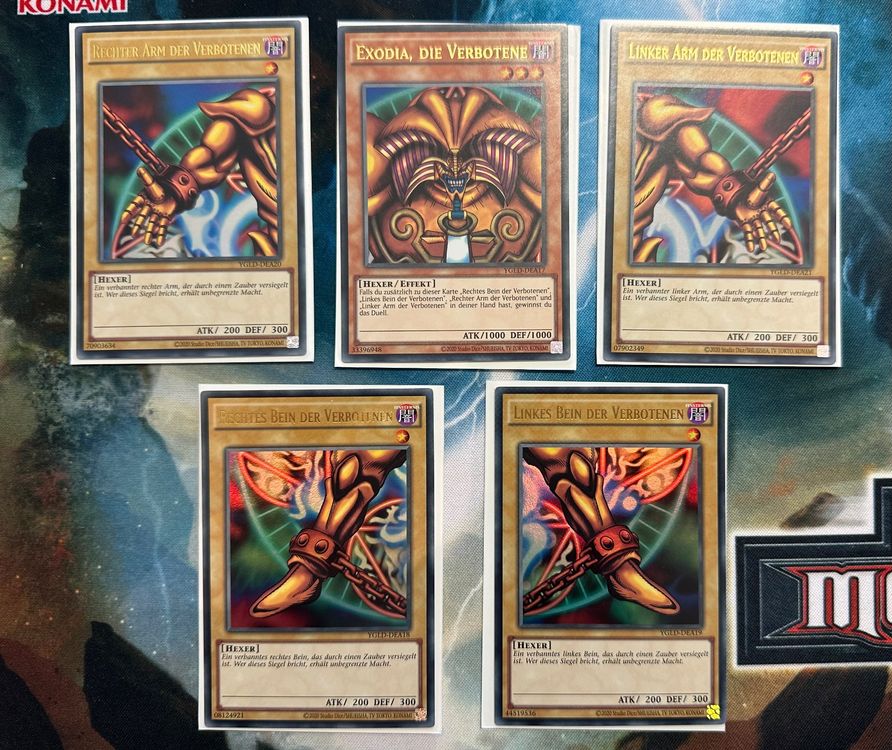 Yu Gi Oh / Exodia, die Verbotene / YGLD-DEA17 / Ultra Rare (Gebraucht ...