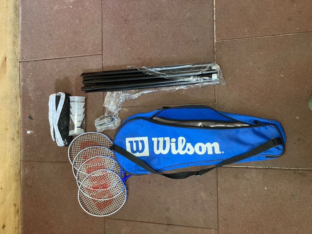 Federball -Set mit Netz (Gebraucht) in Wittwil für CHF 25 – nur Abholung auf Ricardo kaufen