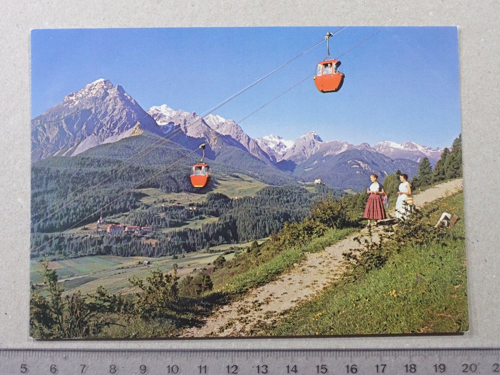 Scuol Tarasp Vulpera, belebt, Gondelbahn, Luftseilbahn | Kaufen auf Ricardo