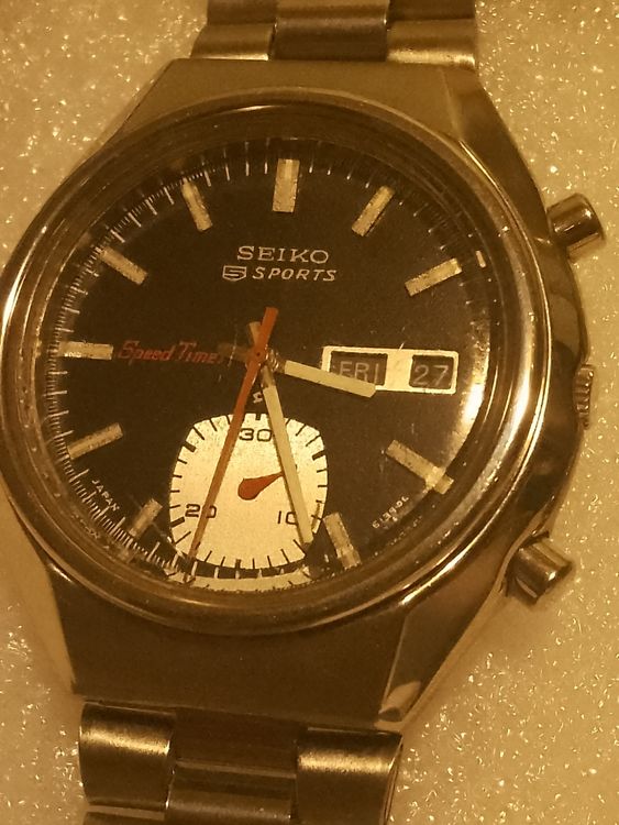 Seiko 5 Sport Speed Timer 6139 läuft 40mm (Gebraucht) in Agno für CHF ...