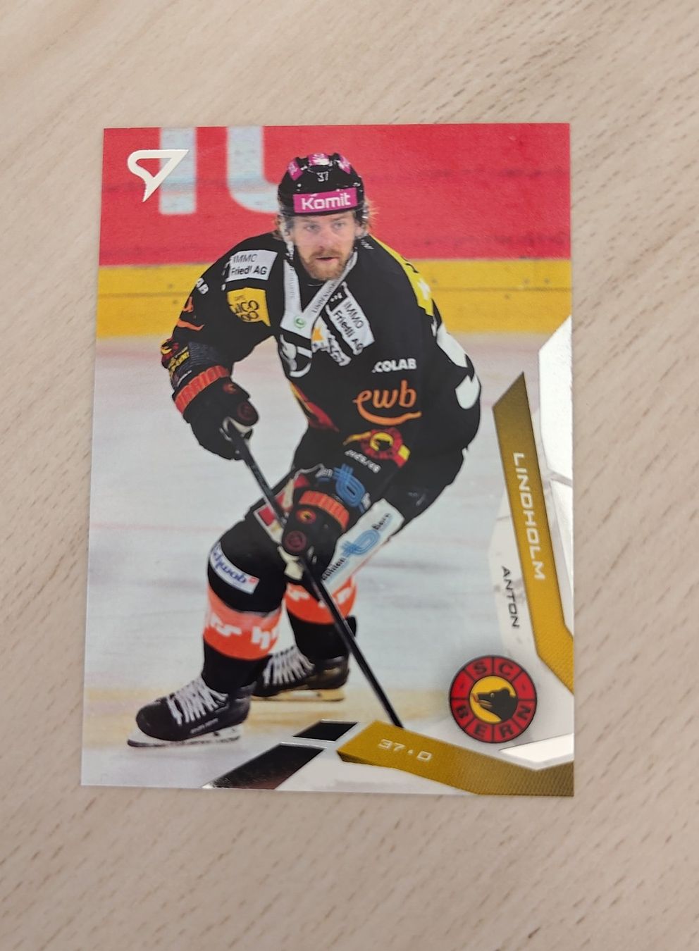 Hockey card NL series 1 Anton Lindholm Bern (Gebraucht) in Genève für ...