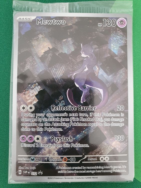 Pokemon 151 Mewtwo 052 Promo Englisch (Gebraucht) in Gossau SG für CHF ...