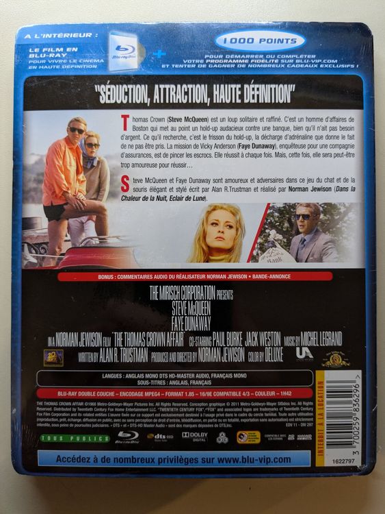 Thomas Crown ist nicht zu fassen [Blu-ray/neu & OVP] (Neu und ...