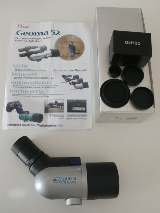 Fernroh Spektiv Vixen Geoma 52-A mit Okular 30x + orig. OVP (Gebraucht ...