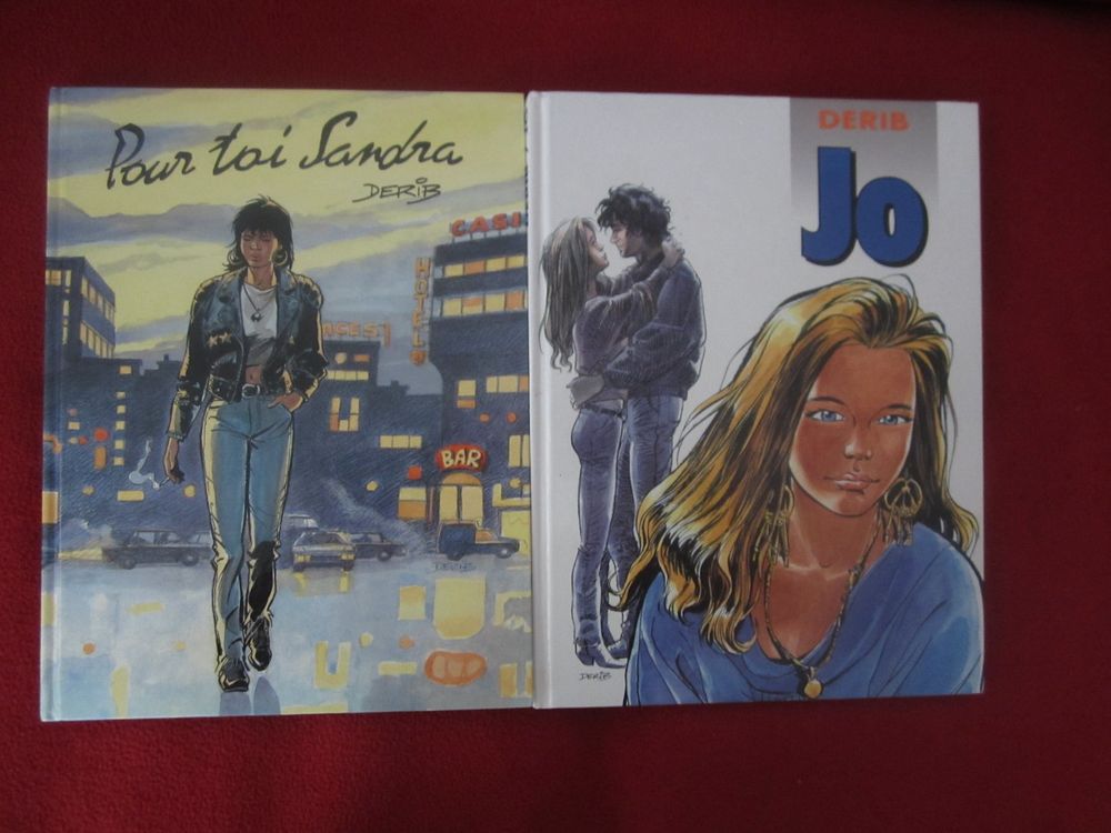 Original Comic Derib Jo & Pour toi Sandra!!(FRANZ.) (Gebraucht) in ...