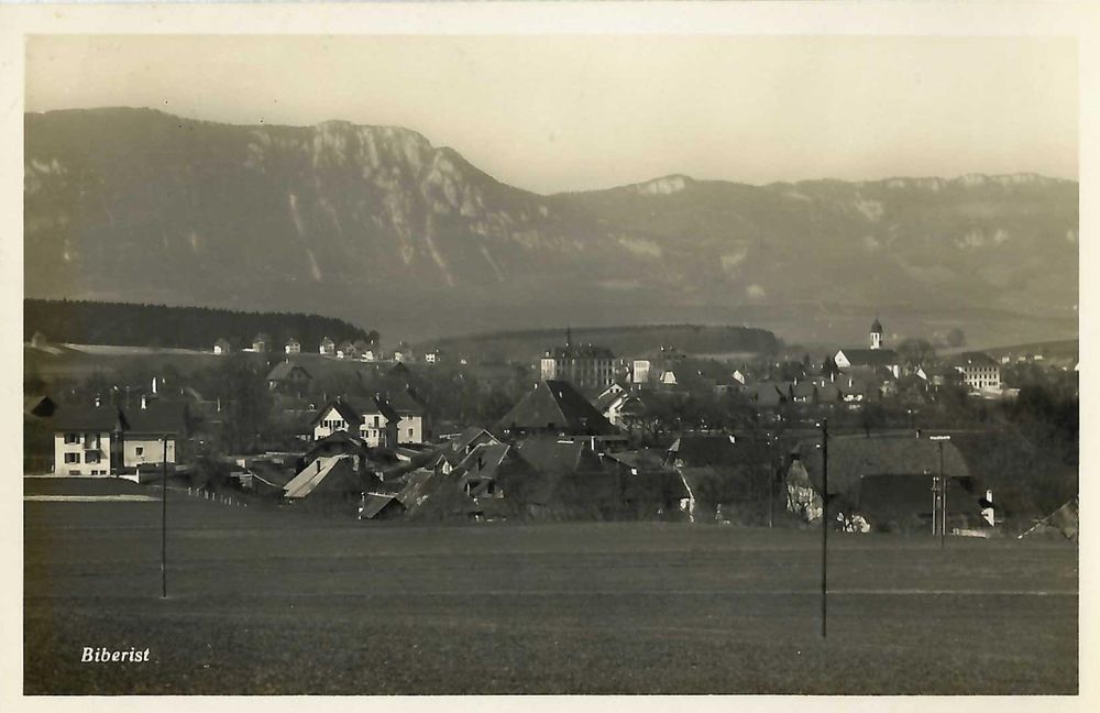 Biberist SO Flugaufnahme , 1944 (Gebraucht) in Solothurn für CHF 13 – mit Lieferung auf Ricardo ...